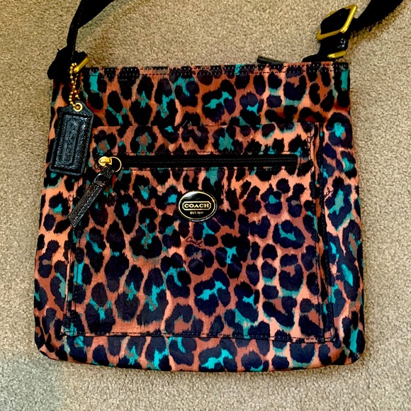 Coach | Bags | Coach Leopard Crossbody Bag | Poshmark